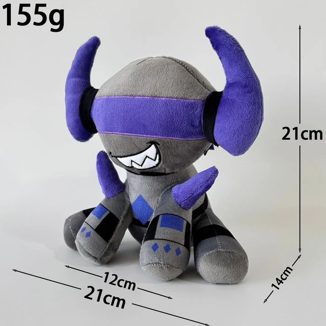PHIGHTING BROKEN PLUSH Toy With Double Horns For Kids Gift And ...