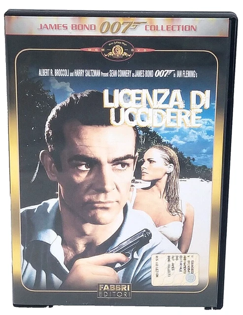 FILM DVD JAMES Bond Agente 007 Licenza di Uccidere Sean Connery Jack Lord EUR 8,49 - PicClick IT