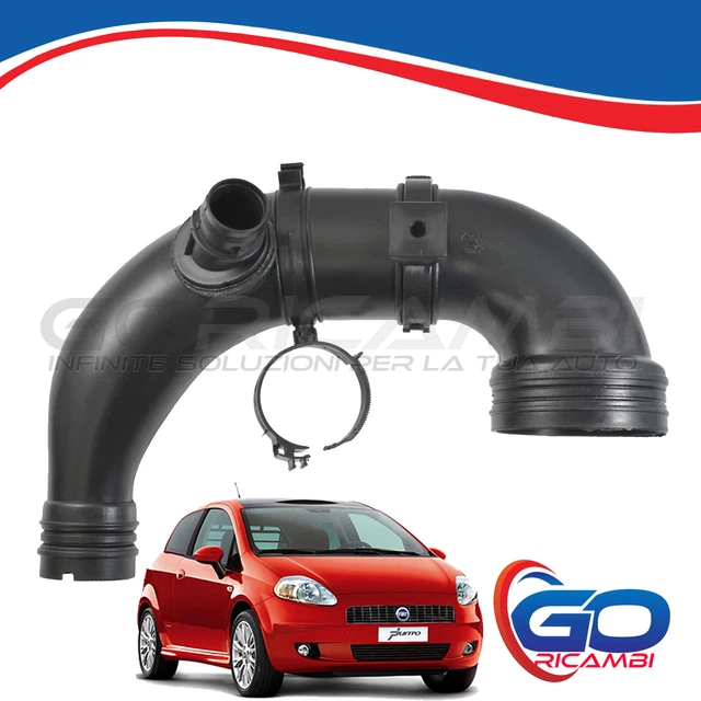 TUBO MANICOTTO D'ASPIRAZIONE Filtro Aria Fiat Grande Punto 1.3 Multijet 90 Cv EUR 42,90 ...