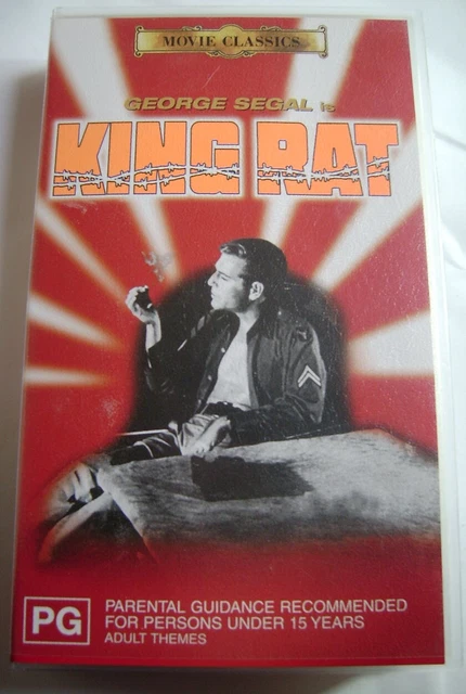 KING RAT GEORGE Segal James Fox John Mills PAL VHS WW2 Changi POW $19. ...