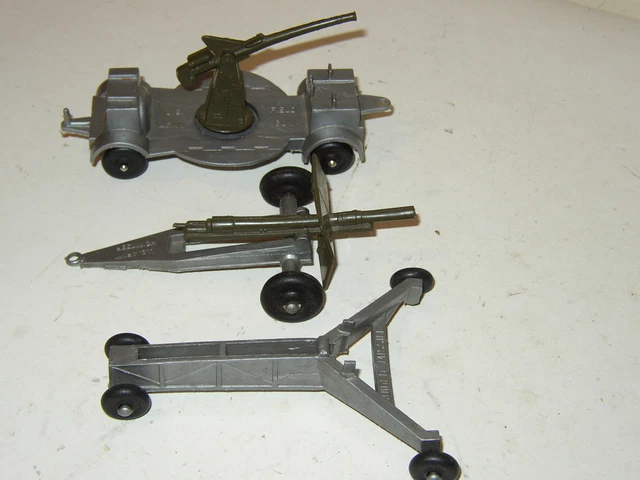 3 VINTAGE RENWAL Field Gun 285 U.S. Army Howitzer 286 Guided Missile ...