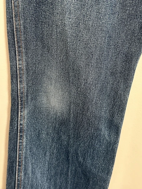 R M WILLIAMS TJ421 Size 12 W38cm L90cm Womens Jeans Blue Vintage Made ...