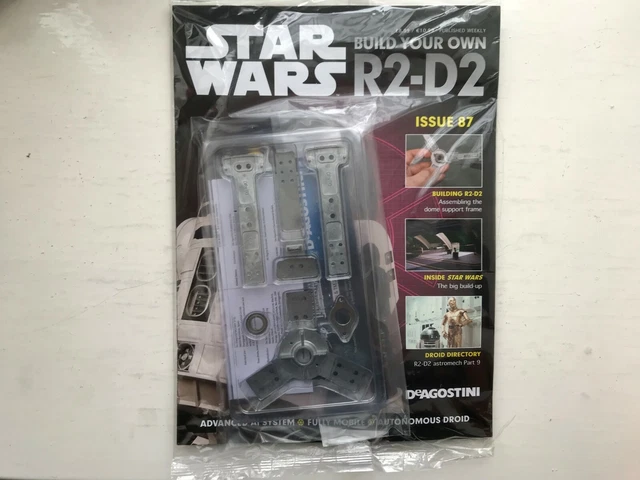 1:2 SCALE DEAGOSTINI Star Wars Build Your Own R2-D2 Issue 87 Complete ...