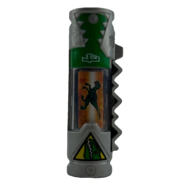 POWER RANGERS DINO Charge Charger Energem Velociraptor Green #4 Toy ...