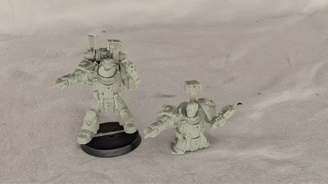 ULTRAMARINES SERGEANT ANTARO Chronus Finecast Warhammer 40k resin OOP ...