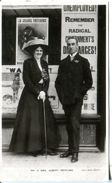 GB MR.& MRS. Albert Profumo Buxton Político Circa 1930 Devonshire ...