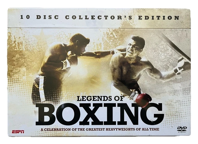 LEGENDS OF BOXING 10 Disc A Celebration Of The Greatest Heavyweight Of ...