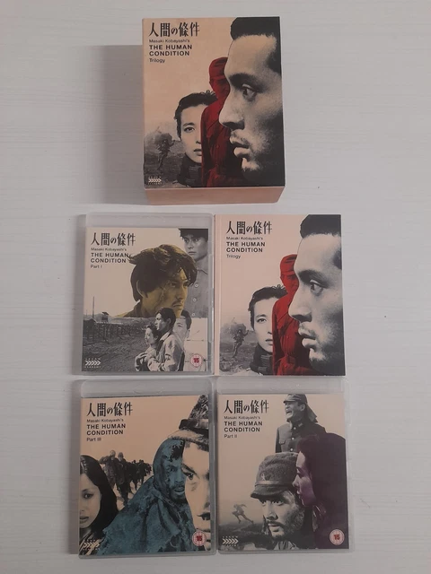 THE HUMAN CONDITION Trilogy Blu-ray DVD + Book, Arrow Academy Limited ...