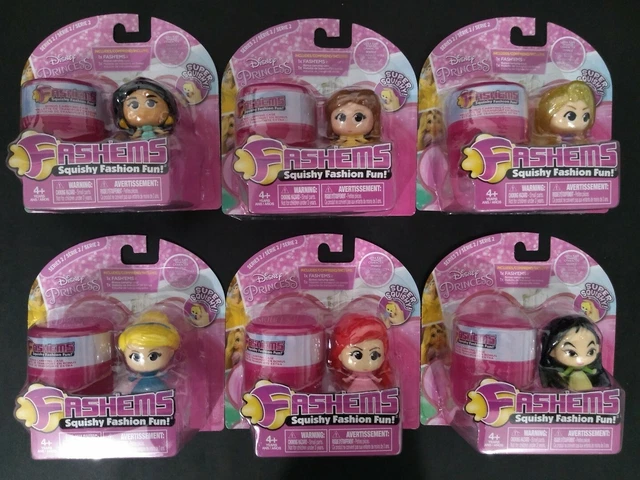 DISNEY PRINCESS FASHEMS Series 2 Ariel Rapunzel Jasmine Mulan ...