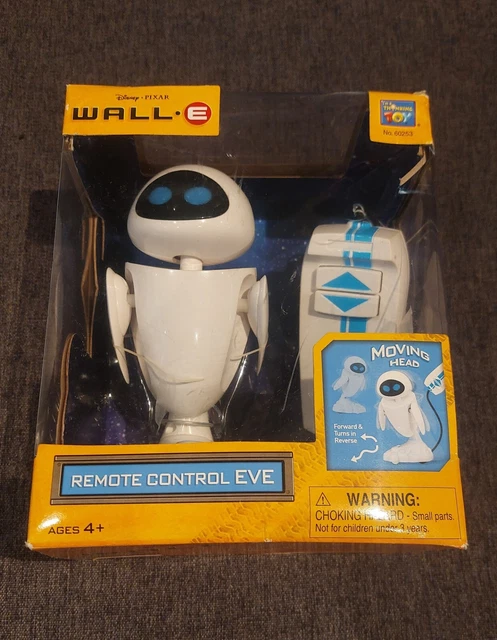 DISNEY PIXAR WALL-E Remote Control Robot Eve Thinkway Toys £20.00 ...