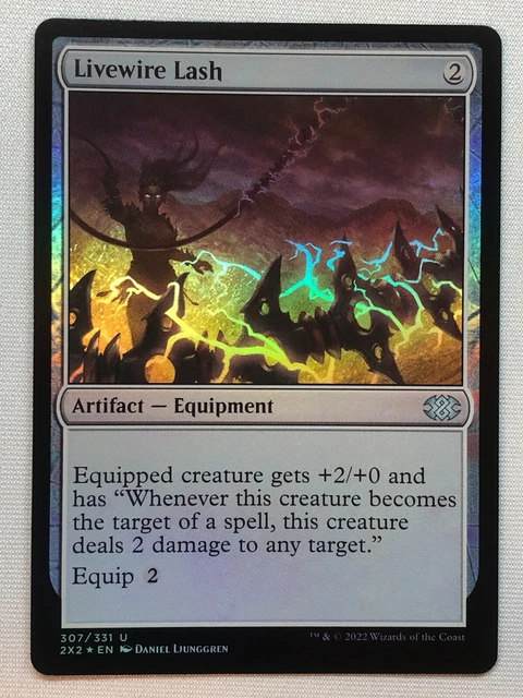 FEUILLE MTG DOUBLE Masters 2022 Livewire Lash 307 comme neuf/m EUR 2,20 ...