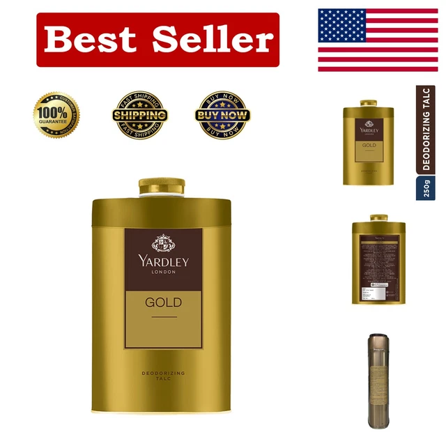 LONDON GOLD PERFUMED Talc 250g – Luxurious Nourishing Powder for All ...