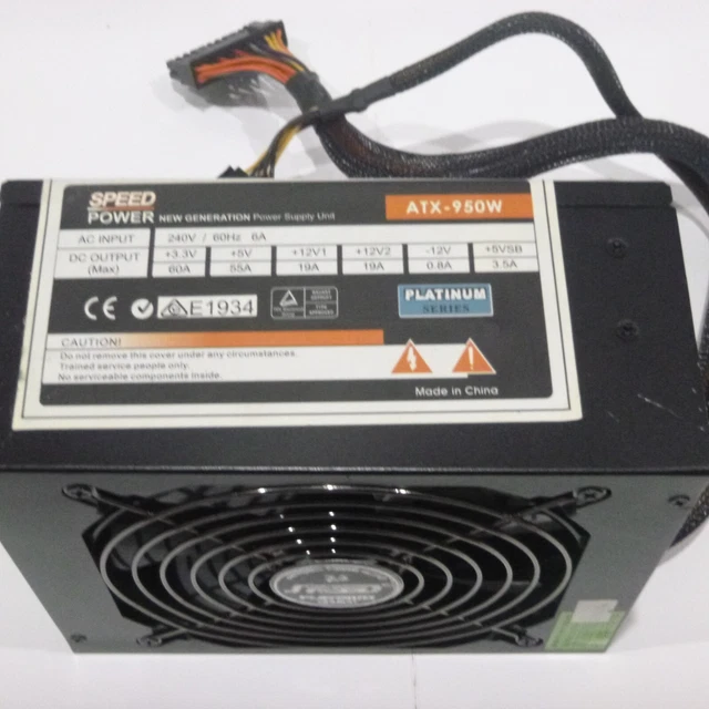 SPEED POWER ATX-950W Modular Gaming Computer Power Supply - Gaming PC ...