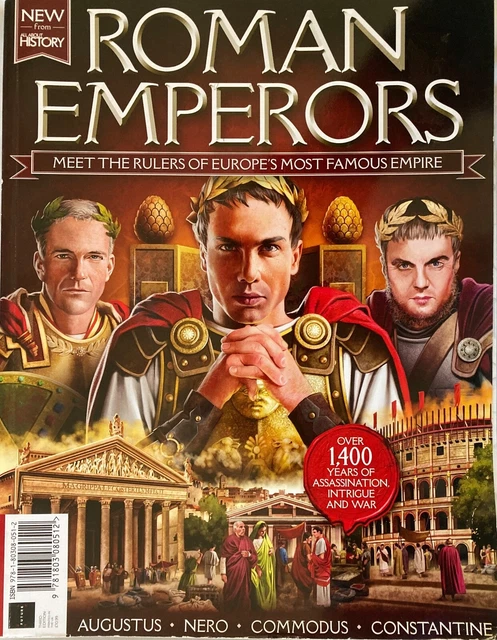 ALL ABOUT HISTORY Bookazine "ROMAN EMPERORS" 2022 V.G. £3.99 - PicClick UK