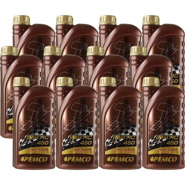 12L PEMCO IMATIC 450 Atf Jws Multi Véhicules Huile de Transmission Automatique EUR 80,40 ...