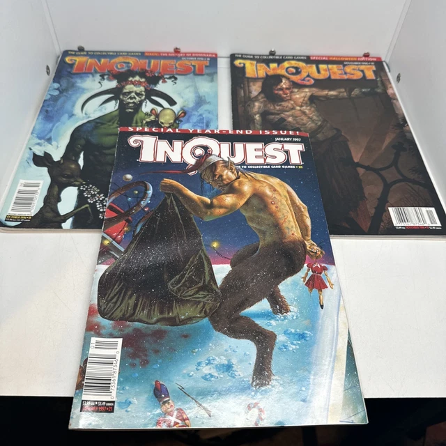 INQUEST MAGAZINE LOT 3 - #18 #19 #21 Collectible Card Games £15.77 ...