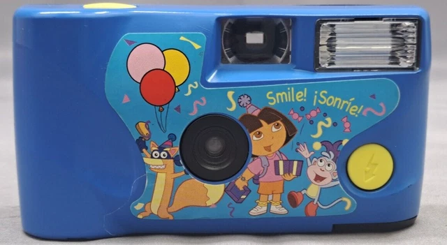 DORA THE EXPLORER OneTime-Use Camera 35mm Rare Nick Jr. Flash UNTESTED ...
