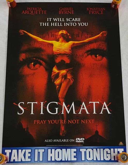 ORIGINAL STIGMATA VIDEO Shop Film Poster, 24" x 16", Movie. £12.99 ...