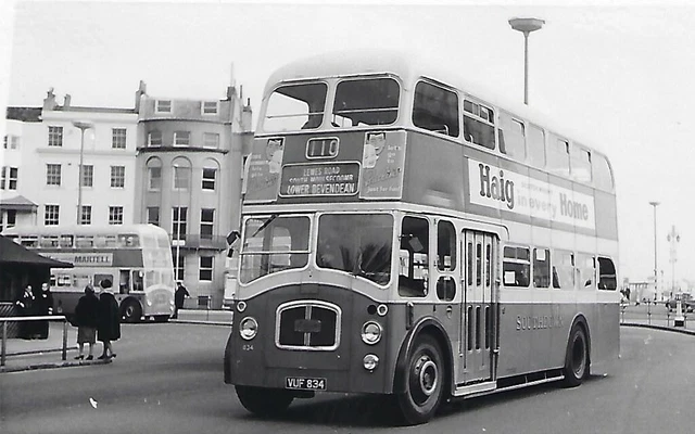 BUS PHOTO: VUF834 Southdown MS (834). 1959 Leyland Titan PD3/4 / NC ...