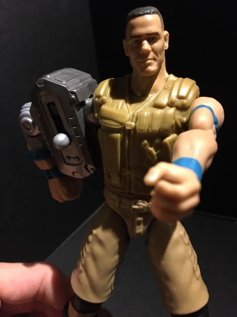 JOHN CENA WWE WWF Official Wrestling Action Figure Robot arm Missing ...