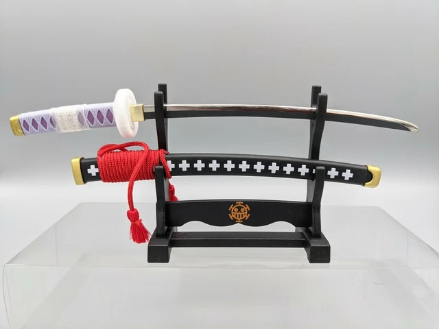 ONE PIECE PAPER Knife KATANA JAPAN KIKOKU Model Trafalgar Law Letter ...