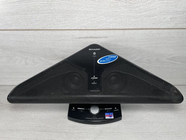 SHARP DK-V2 DKV2 Bluetooth Speaker plus Aux In - Triangle - Untested £7 ...