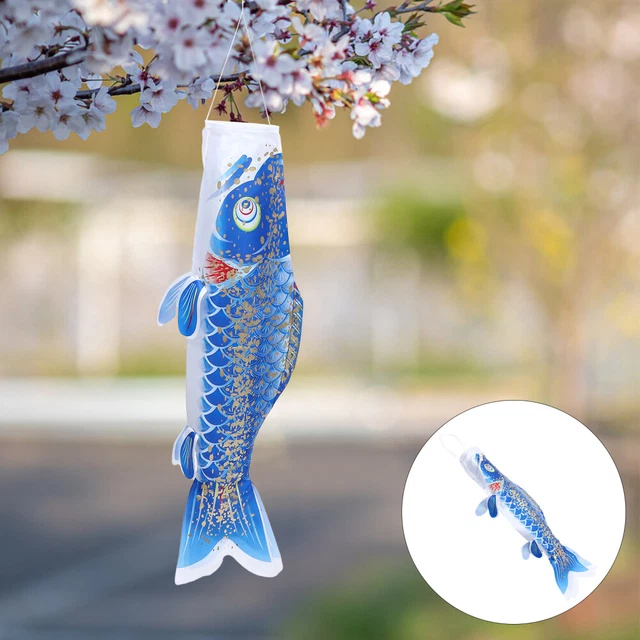 JAPANESE KOINOBORI FISH Windsock - Realistic Garden Decor with Japan ...