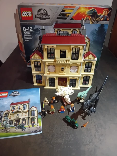 LEGO SET 75930 Jurassic World Indoraptor rampage at Lockwood Estate £95 ...