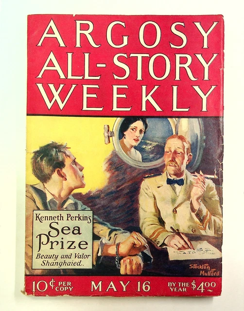 ARGOSY PART 3: Argosy All-Story Weekly May 16 1925 VG+ 4.5 £116.77 - PicClick UK