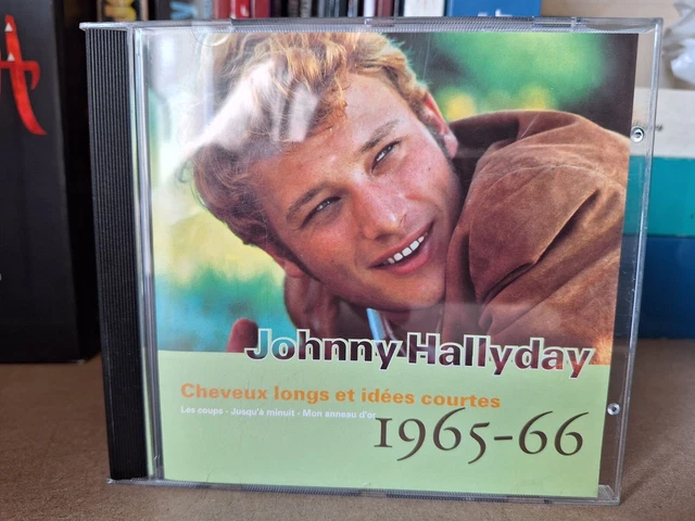 JOHNNY HALLYDAY - 1965-66 Cheveux longs et idées courtes guitare CD 07 ...