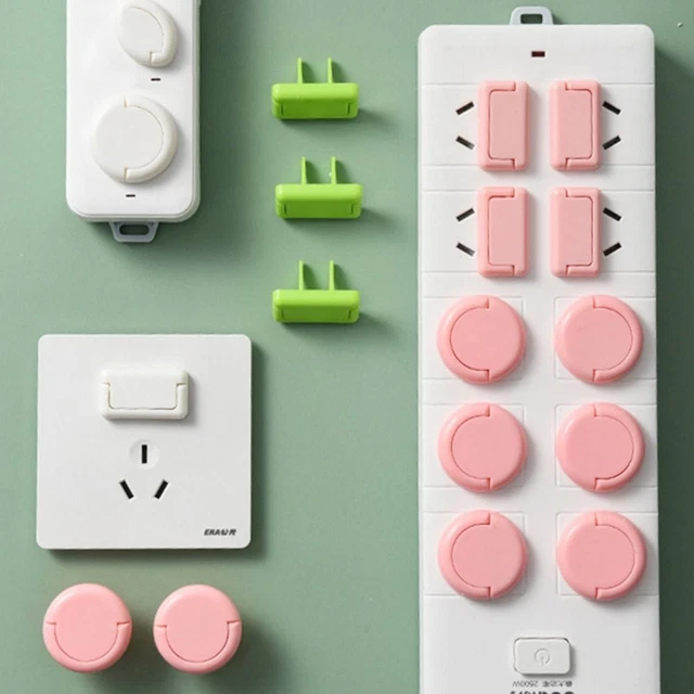 2-PIN/3-PIN PLUG PROTECTOR Baby Power Safety Socket Cover Child $4.91 ...
