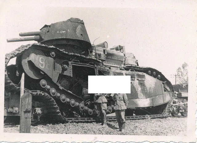 FRANKREICH FRANZÖSISCHER PANZER Tank Char FCM 2C Nr. 98 1940 EUR 13,99 ...
