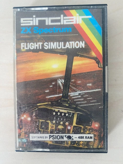 FLIGHT SIMULATION SINCLAIR ZX Spectrum Game REF00099 £12.36 - PicClick UK