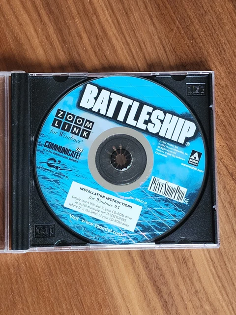HASBRO BATTLESHIP GAME Windows 95 CD-Rom PC Game £6.60 - PicClick UK