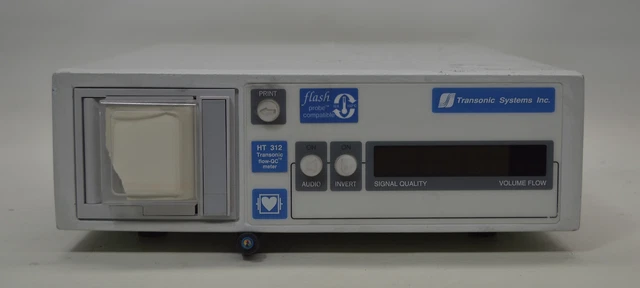 TRANSONIC HT 314 Flow Meter W-Internal Chart Printer $66.52 - PicClick