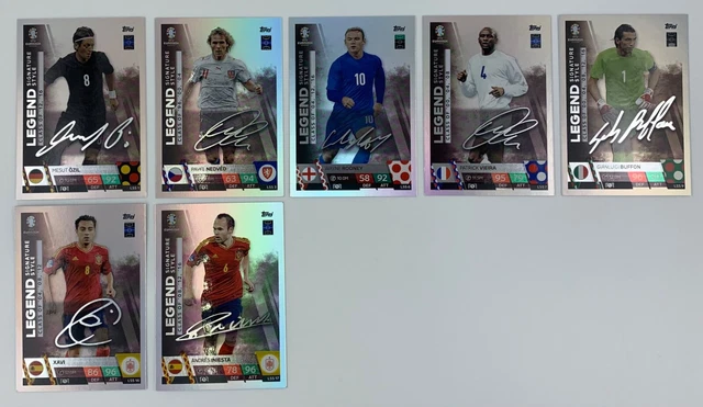 TOPPS MATCH ATTAX UEFA EURO 2024 Legend Signature Style Karten ...