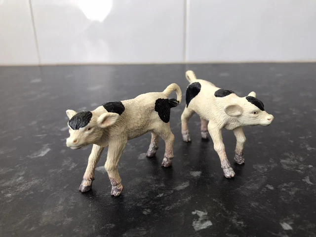 ELC EARLY LEARNING Centre AAA Calves Calf Solid Rubber Farm Animals Toy ...