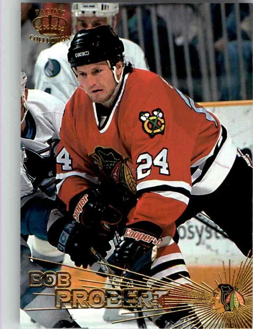 1997-98 PACIFIC CROWN Collection Bob Probert #290 EUR 0,82 - PicClick FR