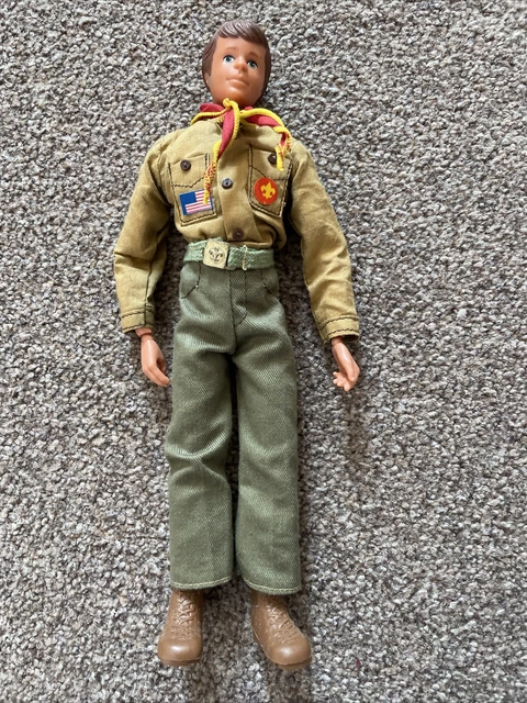 VINTAGE 1974 KENNER Steve Boy Scout Action Figure Scouts 9" BSA £25.00 ...