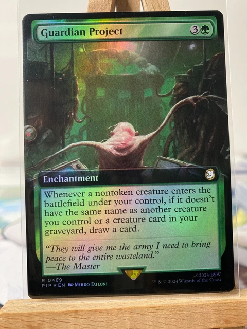 MTG NM GUARDIAN Project - Universes Beyond: Fallout [Foil] [Borderless ...
