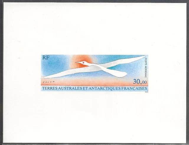 ÉPREUVE DE LUXE taaf/fsat oiseau jean michel folon YVT PA 114 EUR 40,00 ...
