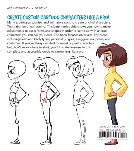 MASTER GUIDE TO Drawing Cartoons How to Draw Amazing Characters from ...