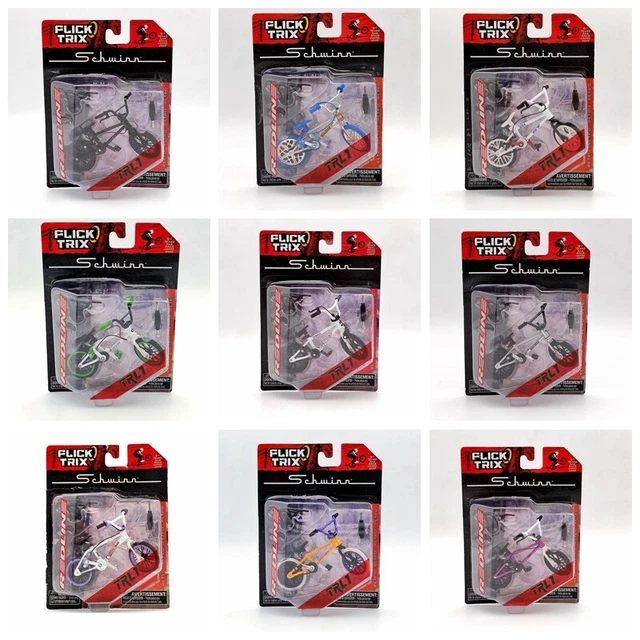 FINGER BIKE FLICK TRIX Miniature BMX PREMIUM Diecast Toys Bicycle Gift ...