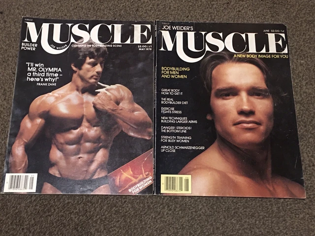 MUSCLE BUILDER POWER Bodybuilding Magazines 1979 ARNOLD SCHWARZENEGGER ...