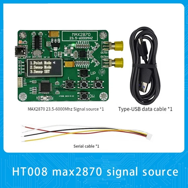 SOURCE DE HT008 MAX2870 STM32 23,5-6000 MHz GéNéRateur de Source de Poin1096 EUR 51,00 - PicClick FR