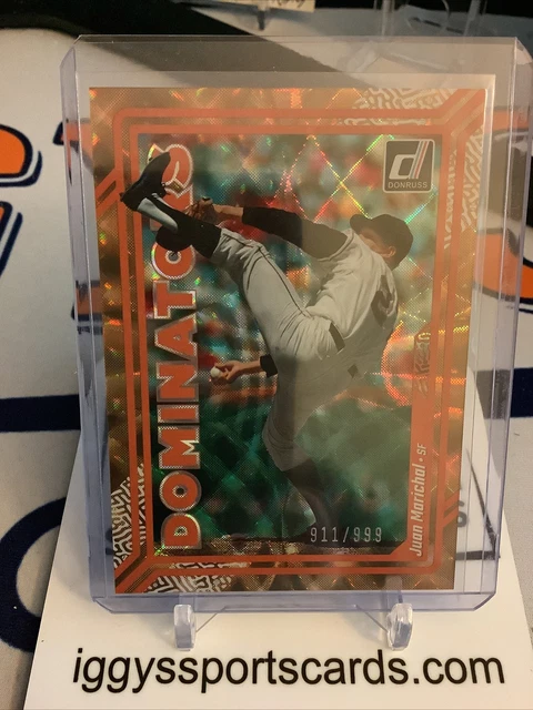 JUAN MARICHAL 911/999 DOMINATORS 2023 Panini Donruss Baseball SF Giants ...