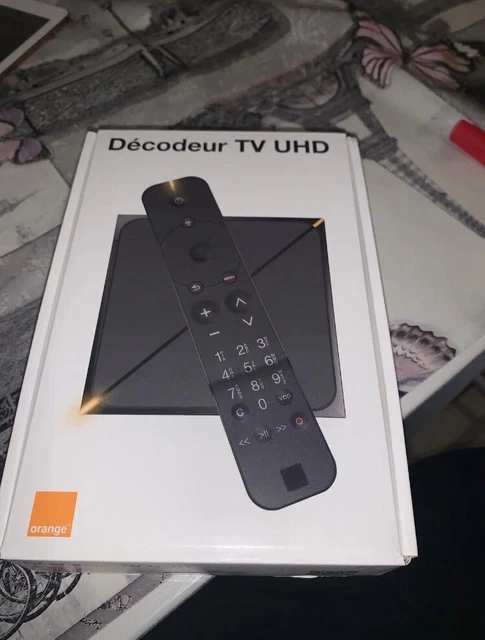 🟠 DECODEUR TV Uhd Orange Neuf Uhd 4K Tv Mini Player Server Livraison ...