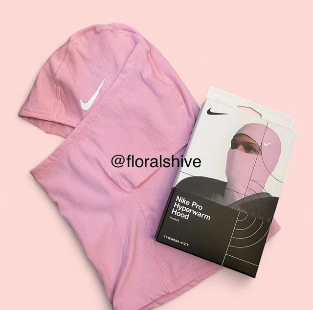 NIKE PRO THERMA-FIT Hyperwarm Balaclava Hood Ski Running Training Face ...