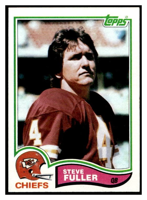 1982 TOPPS #114 Steve Fuller Kansas City Chiefs excellent EUR 2,20 ...