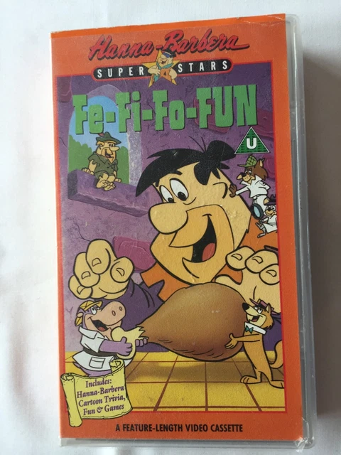 THE FLINTSTONES & Fe-Fi-Fo-Fun " Hanna Barbera Cartoon Vhs Video £11.11 ...
